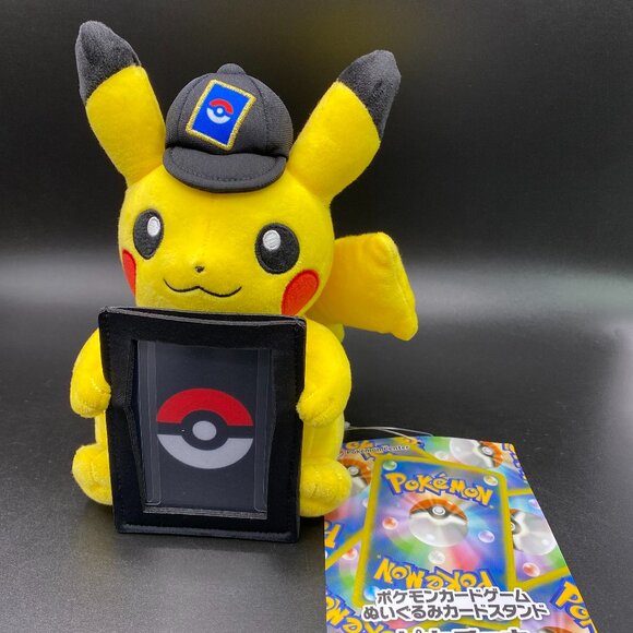 Pokemon | Toys | Pokmon Center Japan Pikachu Plush Doll Card Holder Nwt ...